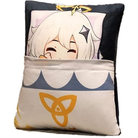 Genshin Paimon- Plush Pillow Soft Plush Toy Cushion Pillows Anime Game ...