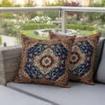 Bohemian Vintage Outdoor Pillow Covers 18"x18" Set of 2, Ethnic ...