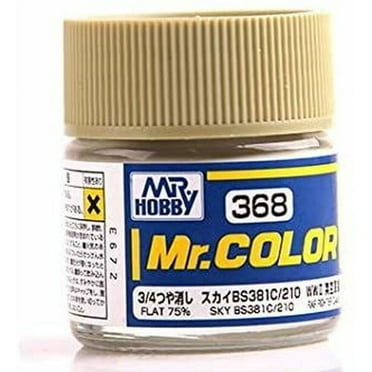 GSI Creos MR. Hobby C361 3/4 Flat Dark Green BS641 10ml Model Paint ...