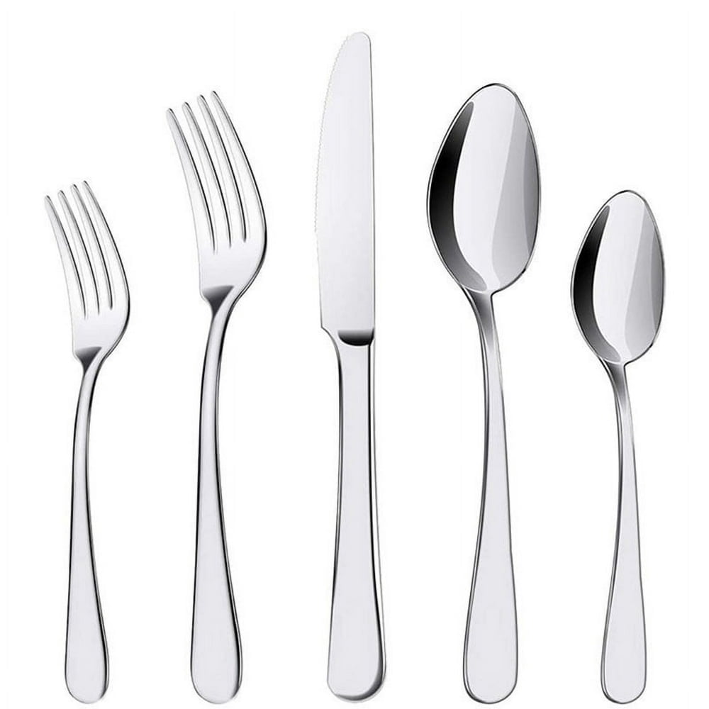 Flatware Set Stainless Steel Flatware Service Tableware Cutlery Include ...