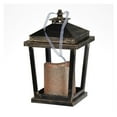 A & B Home 5"D x 11"H Menifee Lantern in Antique Bronze Finish D42295 ...