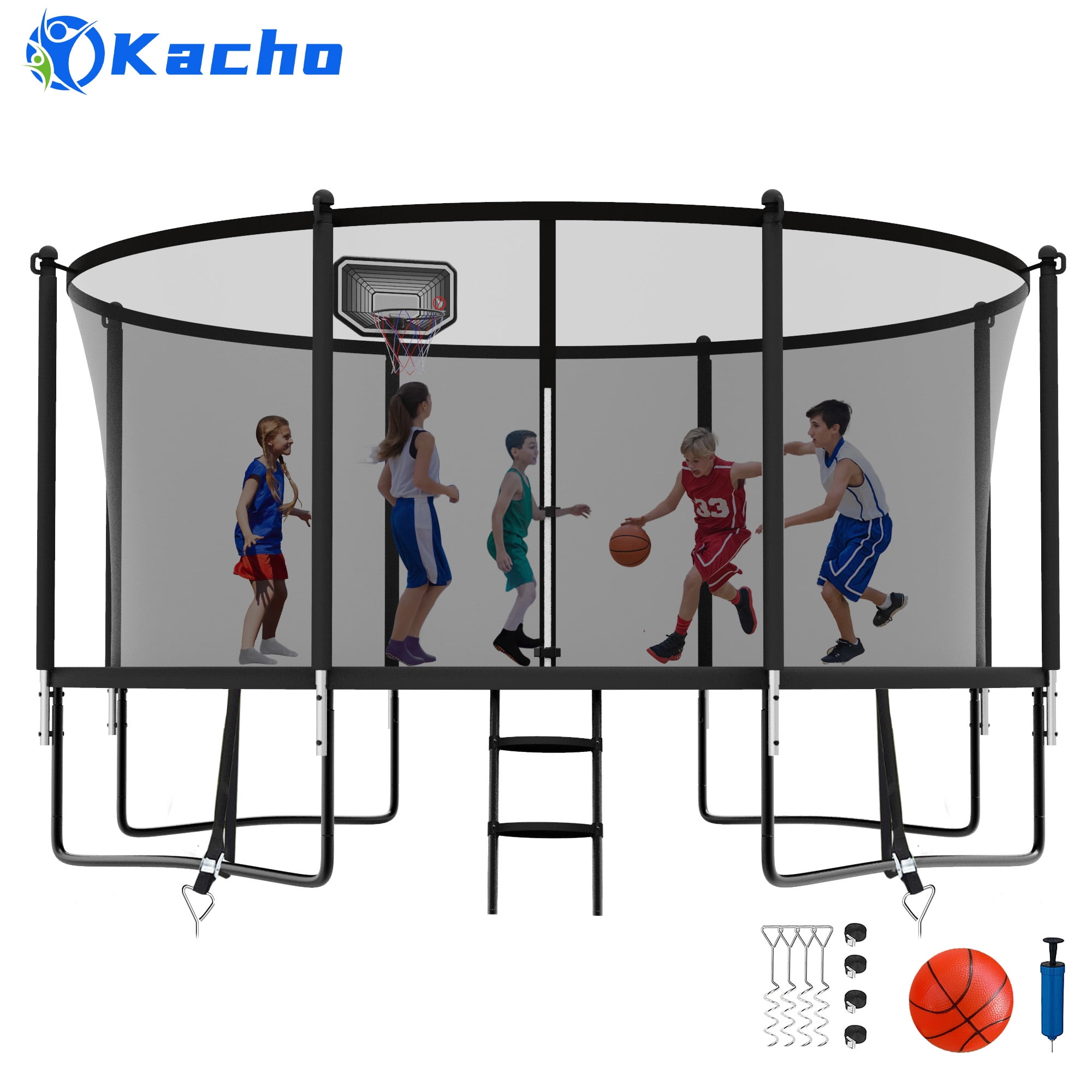 Click here for Kacho Trampoline  12ft Trampoline For 4-5 Kids Adu... prices