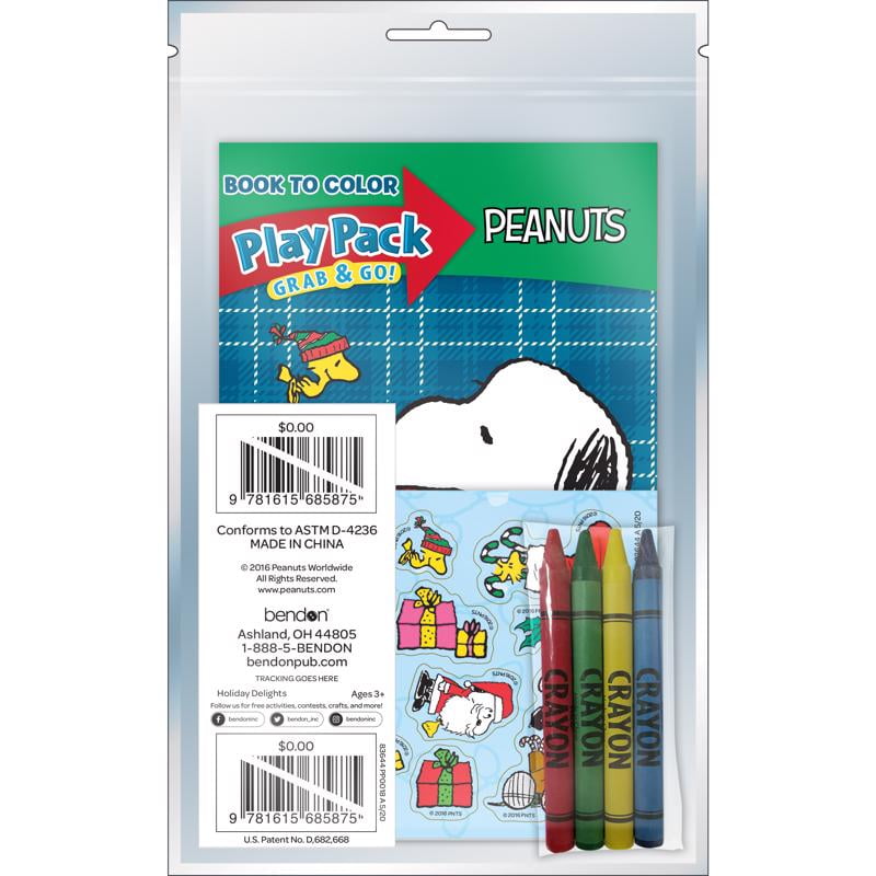 Bendon Play Pack Peanuts Activity and Coloring Book - Walmart.com
