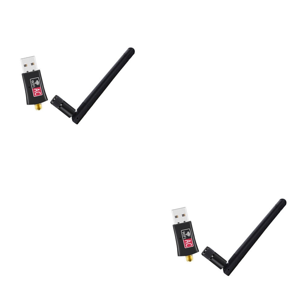US USB WiFi Adapter Dual Band 600Mbps Signal Booster Range Extender ...