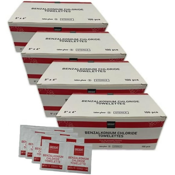 Benzalkonium Chloride Wipes
