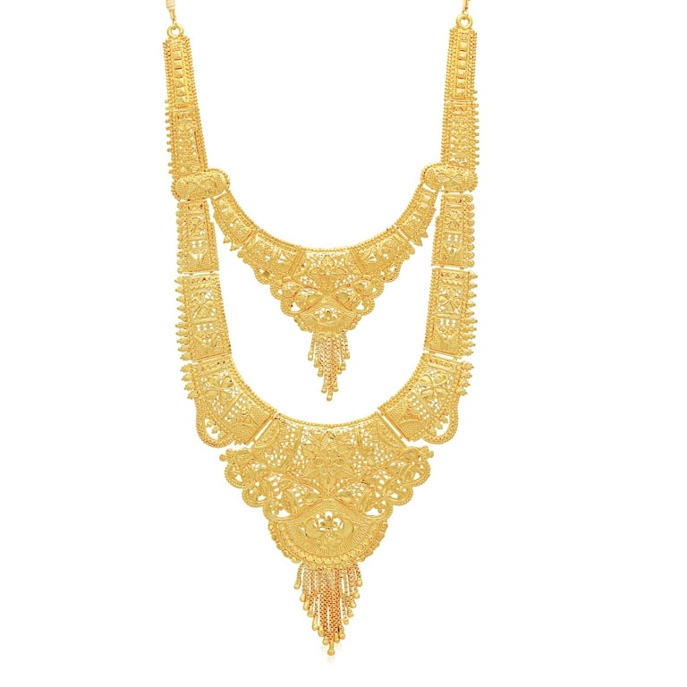 Bridal Gold Necklace Designs Catalogue