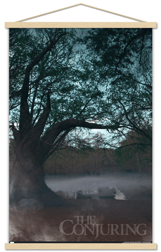 The Conjuring - Landscape Wall Poster with Wooden Magnetic Frame, 22. ...