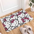 Cartoon Hello Kitty Floor Mat Living Room Rug for Bedroom Welcome Mat ...