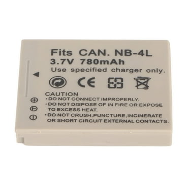 Vivitar NB-6L / NB-6LH Ultra High Capacity 1700mAh Li-ion Replacement Battery for Select Canon ...