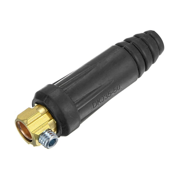 Uxcell TIG Welding Cable Panel Connector Plug Quick Fitting DKJ 3550 ...