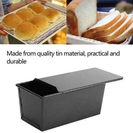 Non-stick Coating Rectangle Bread Loaf Pastry Cake Tin Box Designed ...