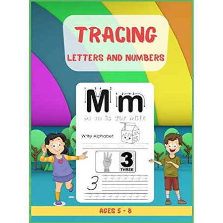 Tracing Letters and Numbers: A Fun Practice Workbook With Complete ...