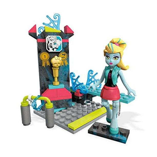 Mega Construx Monster High Aqua-Batic Diving Building Set with Lagoona ...