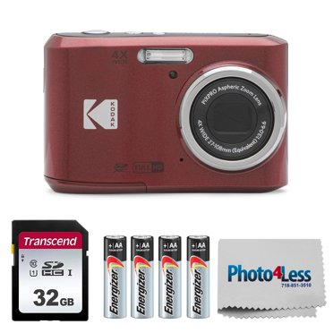 KODAK PIXPRO FZ45-SL (Silver) 4X Optical Friendly Zoom Digital Camera - Walmart.com