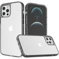 For Apple iPhone 13 Pro (6.1") Crystal Transparent Rugged Shockproof ...