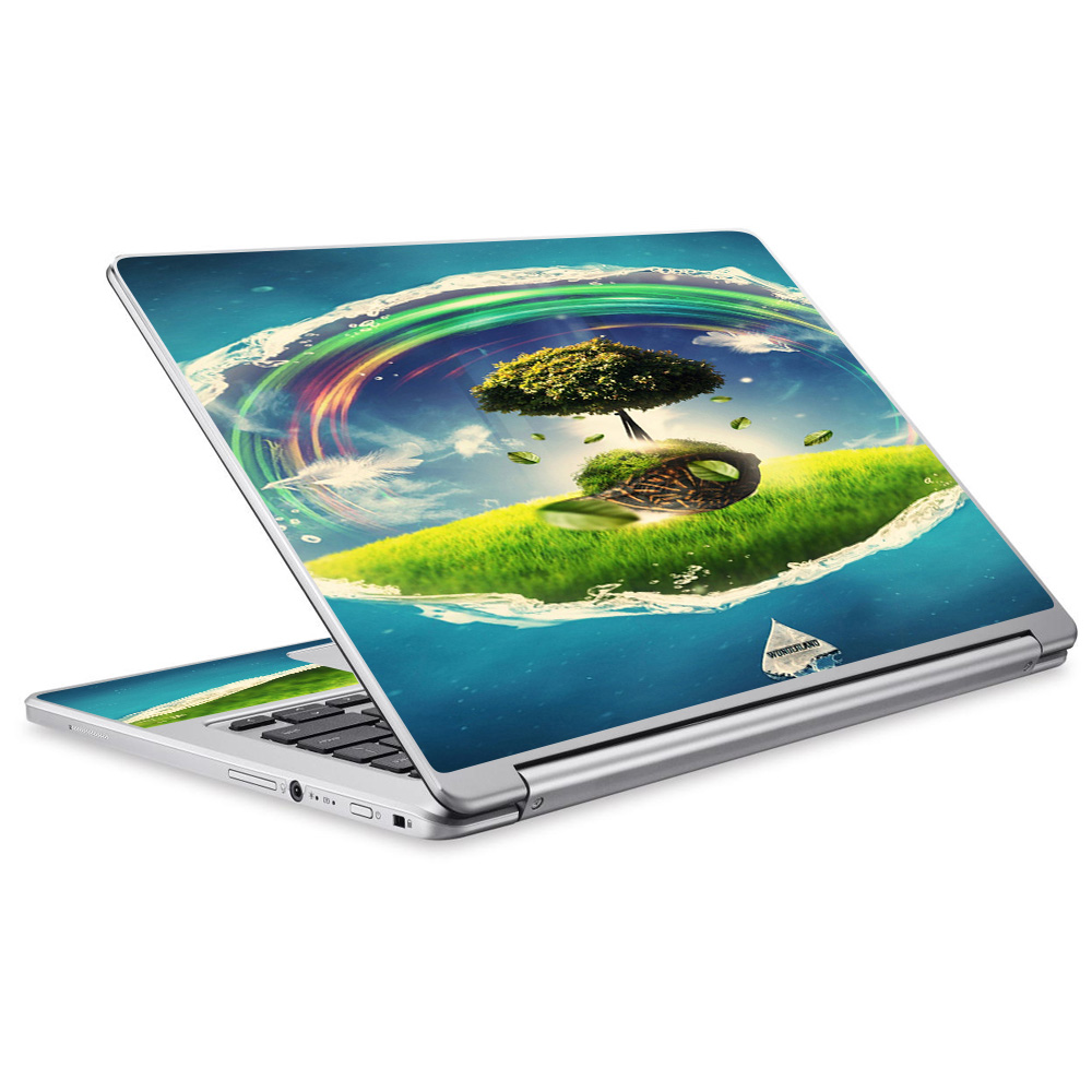 Skins Decals For Acer Chromebook R13 Laptop Vinyl Wrap / Wonderland ...
