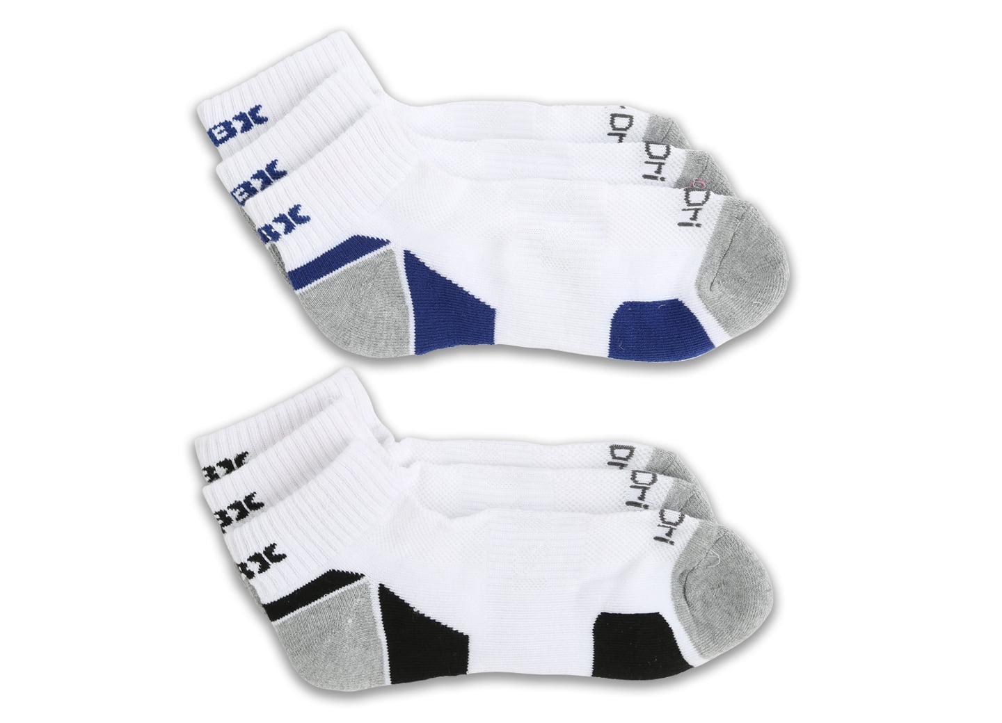RBX Active 6 Pack Boy's Quarter Crew Socks - Walmart.com