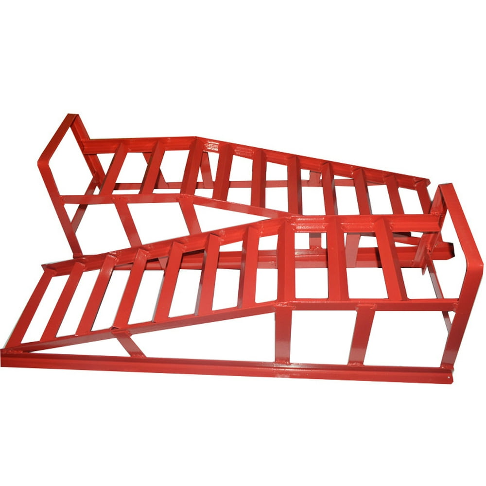 INTSUPERMAI 3 Tons Auto Car Service Ramps Lifts 2PCS Repair Ramps for ...