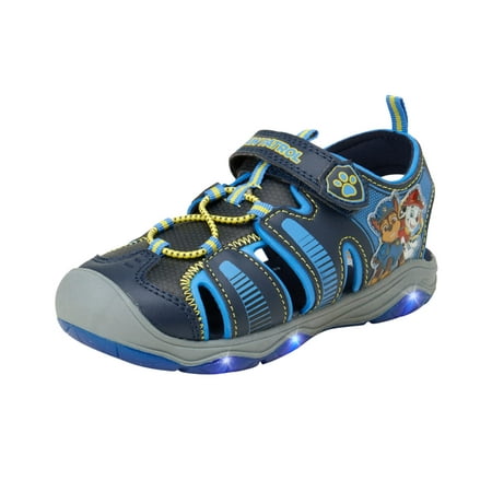 Nickelodeon Boys' Paw Patrol Shoes - Chase and Marshall Light Up Closed ...