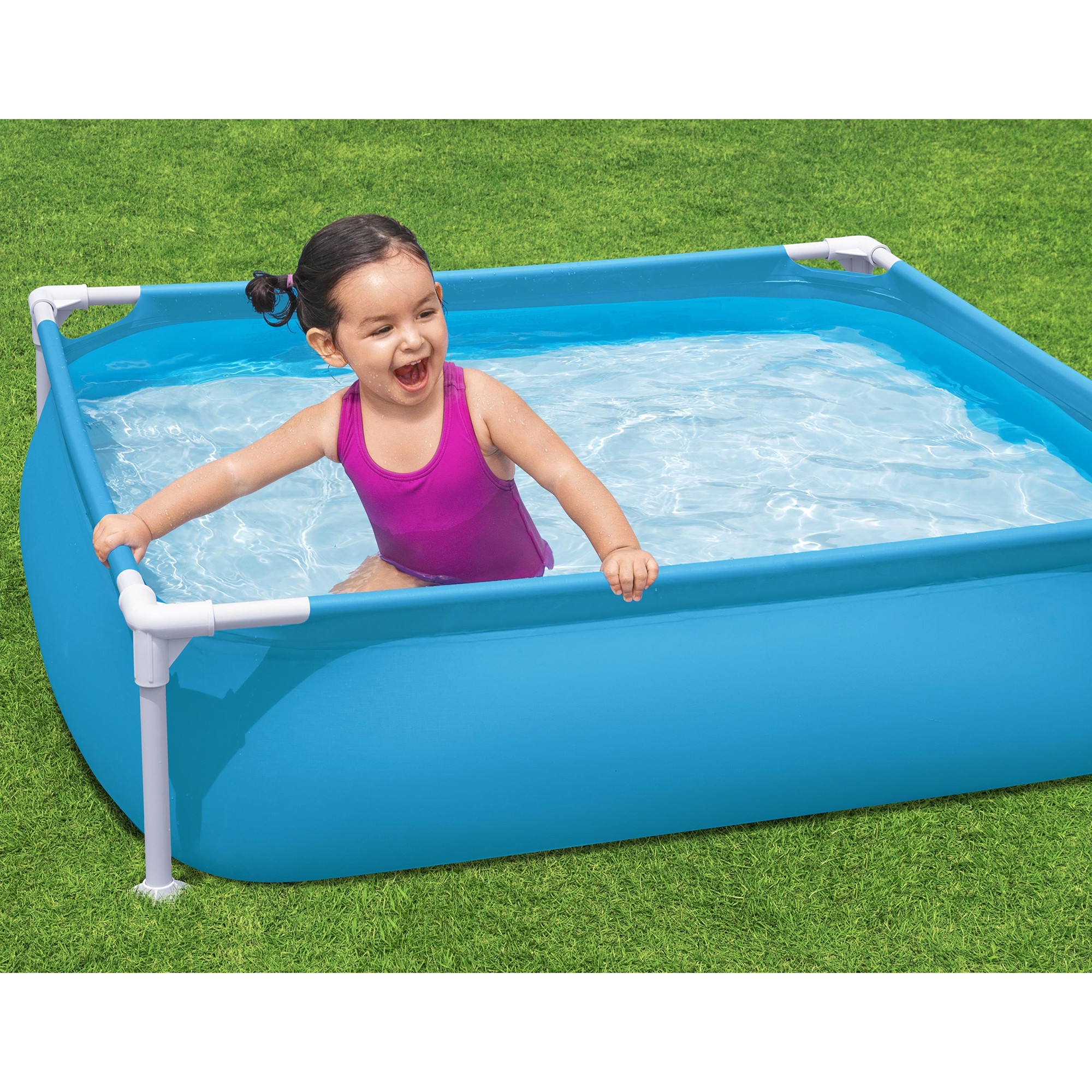 Pools Clearance Intex 4 Ft. X 4 Ft. X 12 In. Square Mini Frame Kiddie ...