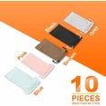 10pcs Eyeglass Pouch Microfiber Sunglasses Storage Bag Portable ...