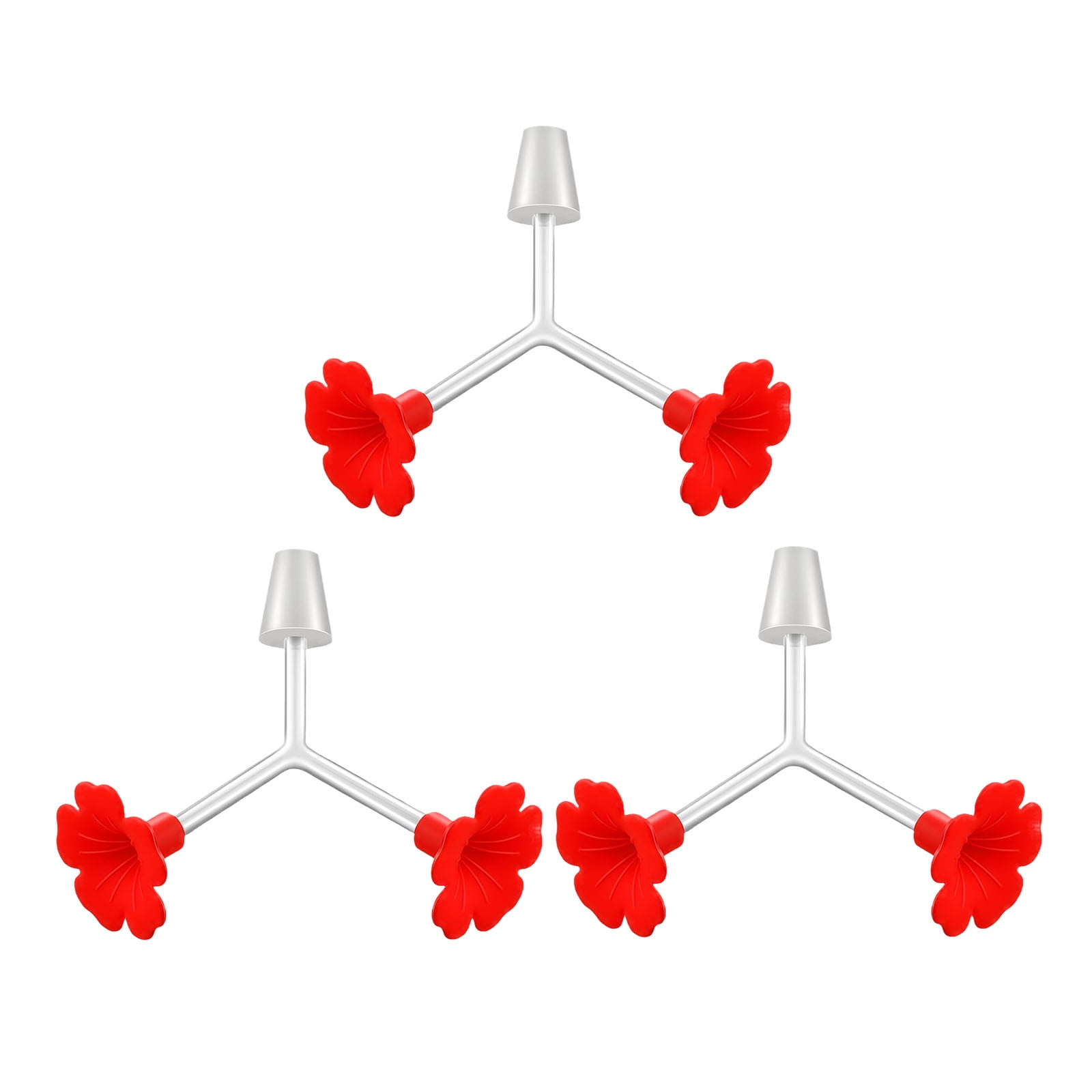 Click here for Slynshome 3pcs Floral Tip Hummingbird Feeder Tubes... prices