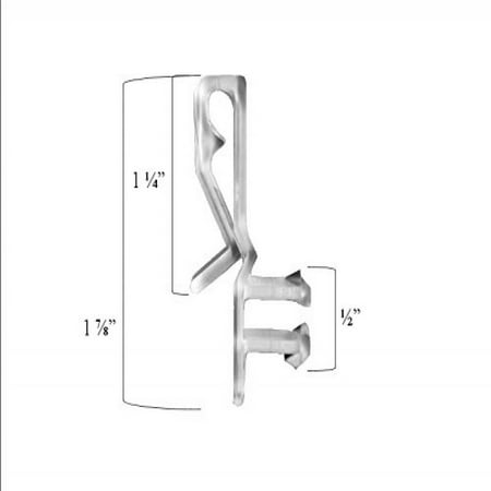 6 QTY: Hidden Valance clips for Horizontal Blinds - Walmart.com