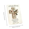 Acrylic Pocket Blessing Card, Inspirational Scripture Keepsake ...