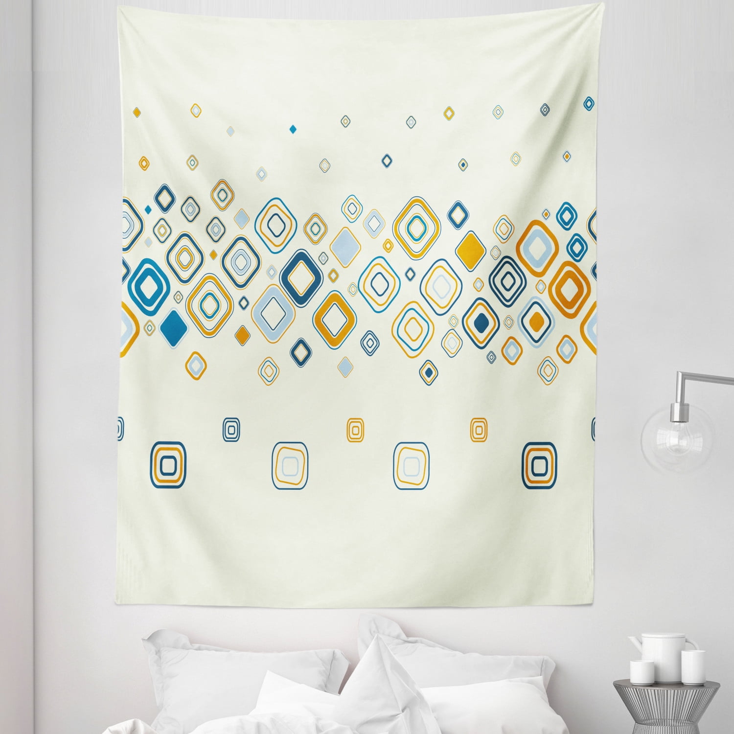 Modern Tapestry, Vector Illustration of Repeating Geometric Shapes ...