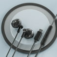 Universal Type-C In Ear Wired Headphones 3.5mm Stereo Gaming Music ...
