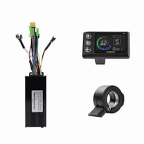 QS-S4 36V-60V Thumb Throttle LCD Display Meter+48V 800W Controller Kit ...