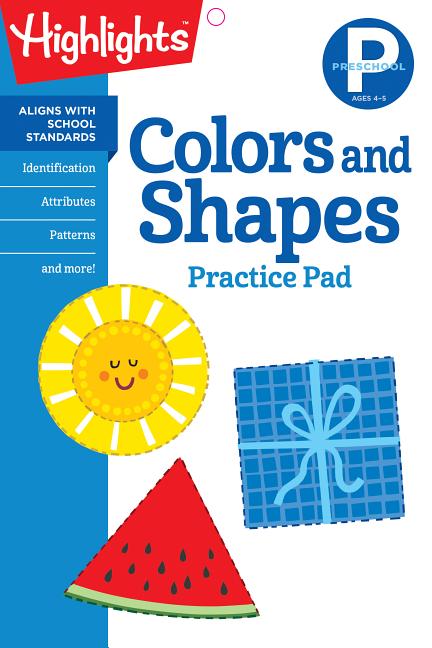 Highlights Learn on the Go Practice Pads: Preschool Colors and Shapes ...