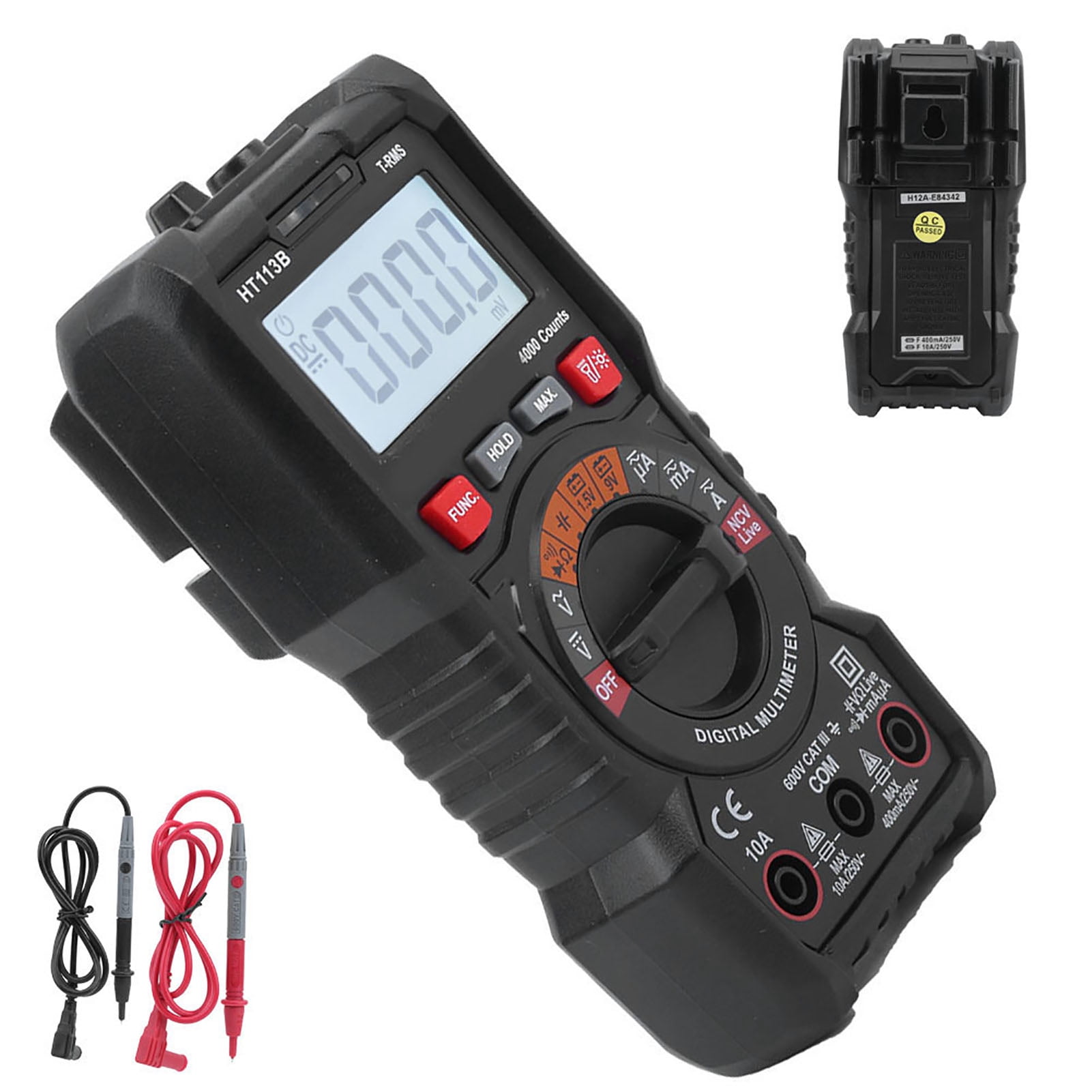 Multímetro Digital, Multímetro de Mano de Alta Fiabilidad, AC DC ...
