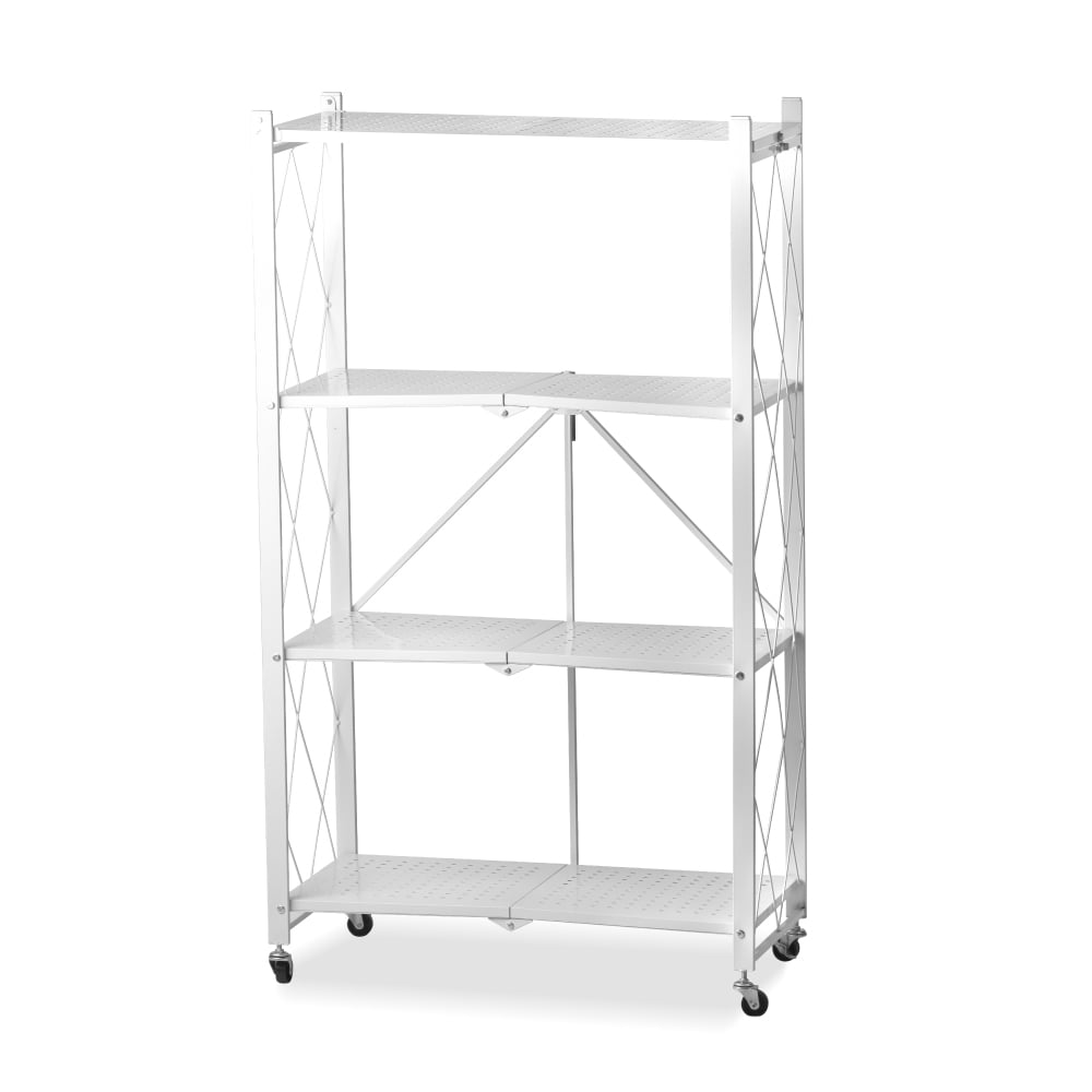 Estante Rack Plegable Ilios Innova 4 Niveles Blanco | Bodega Aurrera en ...