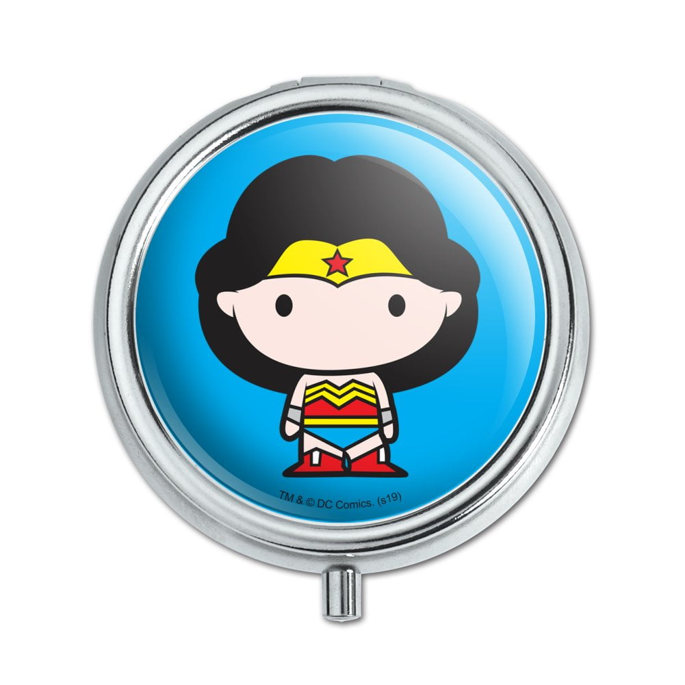 Wonder Woman Cute Chibi Character Pill Case Trinket Gift Box - Walmart.com