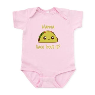 Taco 'Bout Cute - Funny Lil Adorable Tacos Mexican Food Lover - Cute One-Piece Infant Baby ...