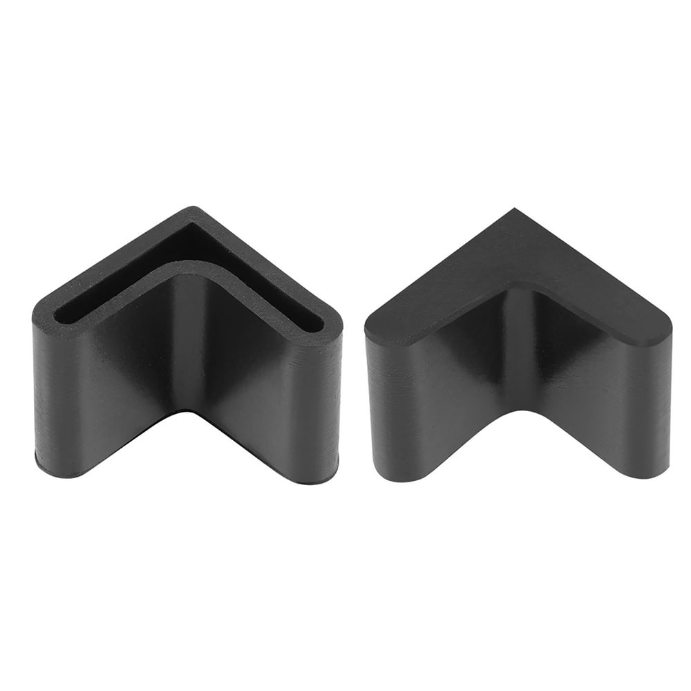 Rubber Furniture Covers Angle Caps, L Shaped 24 x 24 x3mm Table Chair ...