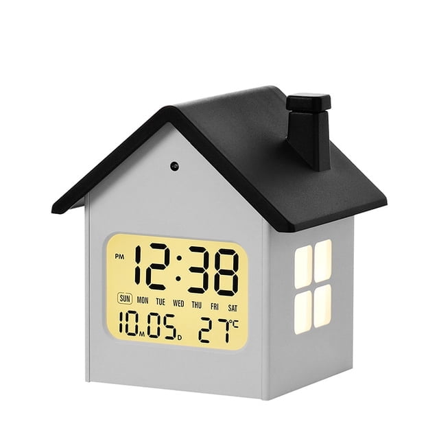Click here for Yizhihuiya House Type Alarm Clock With Multifuncti... prices
