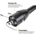 Speedway Motors Universal GM Tilt Steering Column Floor Shift Non Keyed ...