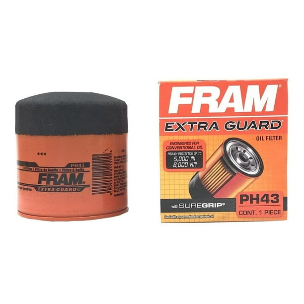 Filtro De Aceite FRAM Extra Guard PH43 | Walmart en línea