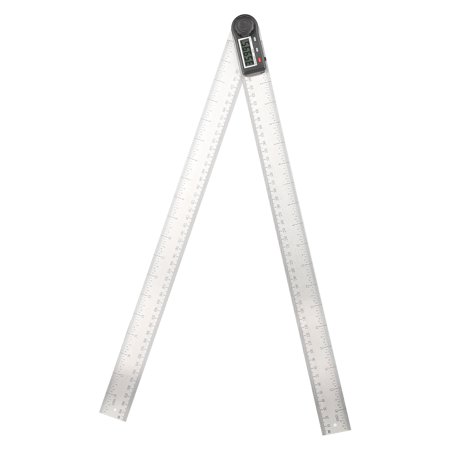 Protractor, 0-360 Degree Digital Goniometer, Electronic Stainless Steel ...