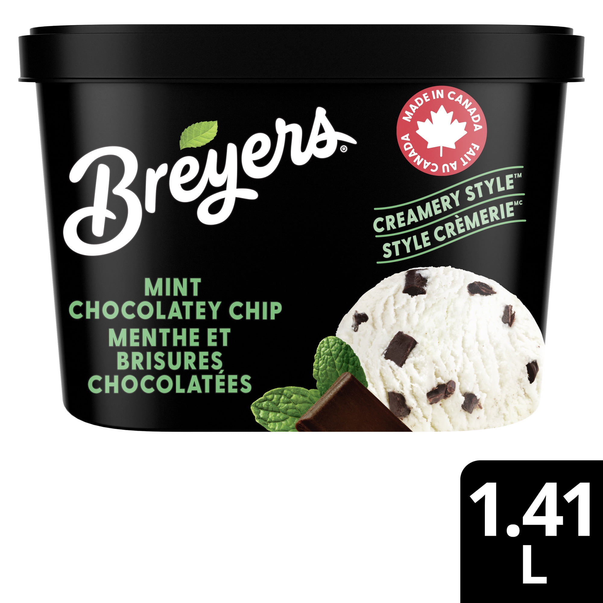 Click here for Breyers Mint Chocolatey Chip Light Ice Cream 1.41l prices