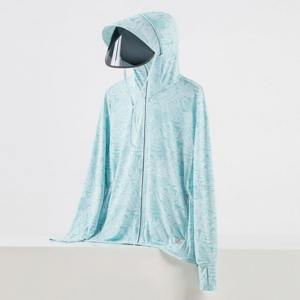 Sudadera con capucha de protección solar para mujer perfecl Camisas ...