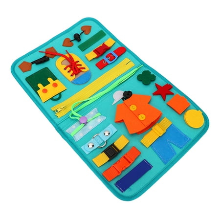 Busy Board, Bright Letter Stickers Green Montessori Sensory Toys Baby ...