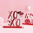 WXC12 Valentine's Day Centerpiece Decorations Wooden Valentines Signs ...