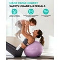 Gruper Yoga Ball, Extra Thick Exercise Ball for Workout Pregnancy ...