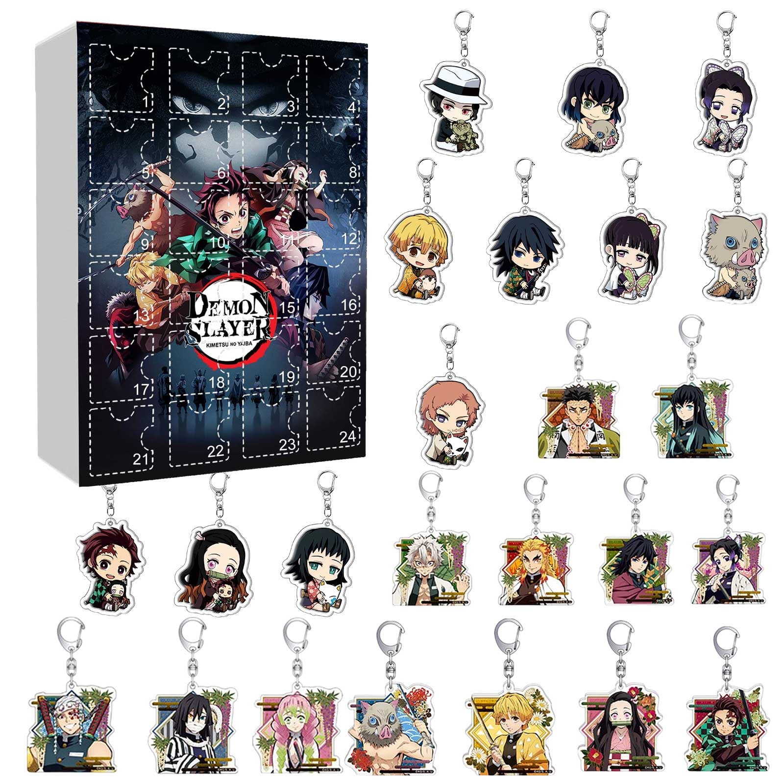 Click here for Whit3f1ve 24pcs Demon Slayer Advent Calendar Anime... prices