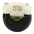 Leviton 4770-C Locking Plug, Grounding, 2P, 3W, 277V, 15A, NEMA L7-15P - Walmart.com