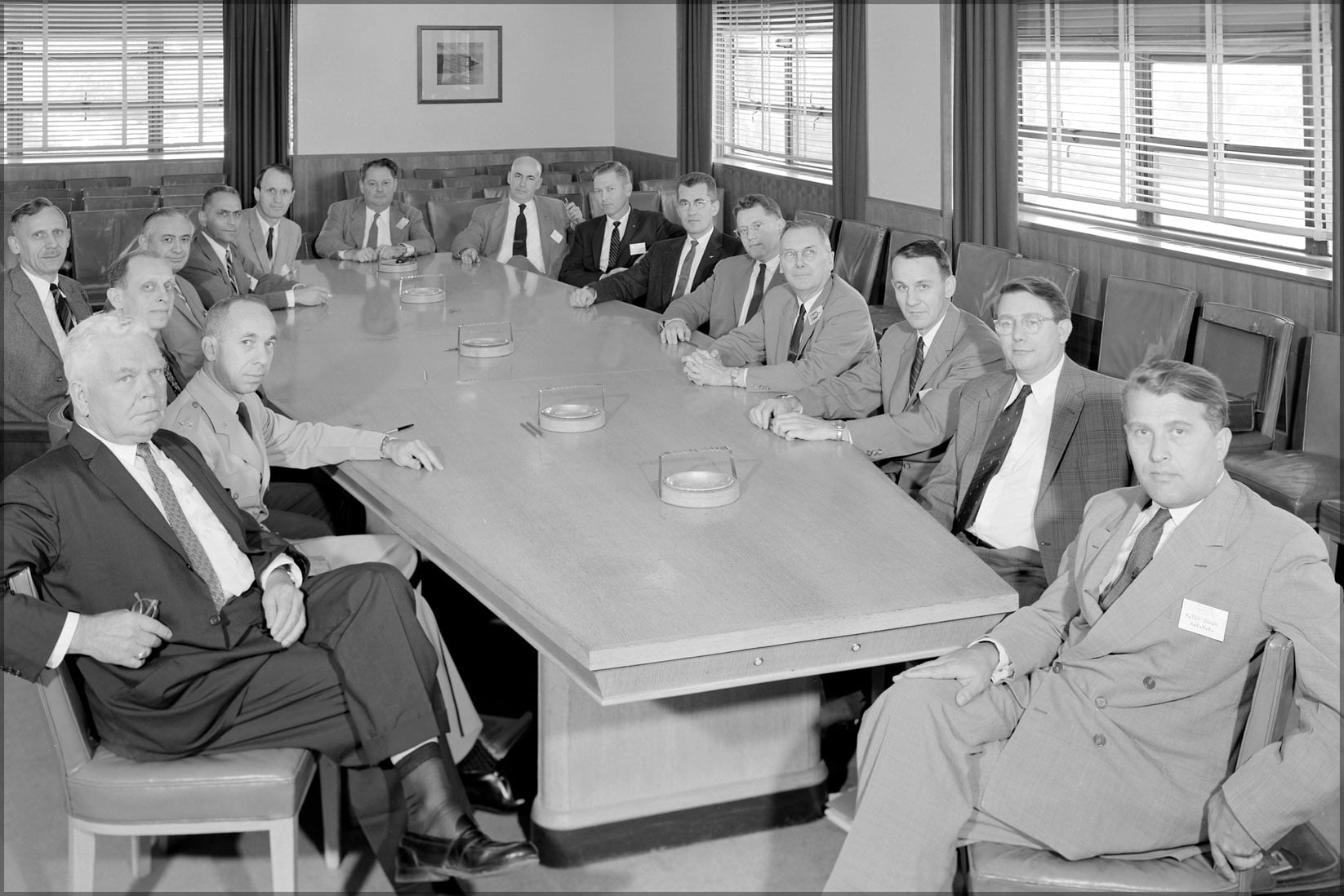 24"x36" Gallery Poster, NACA Space committee, Guyford Stever dr ...