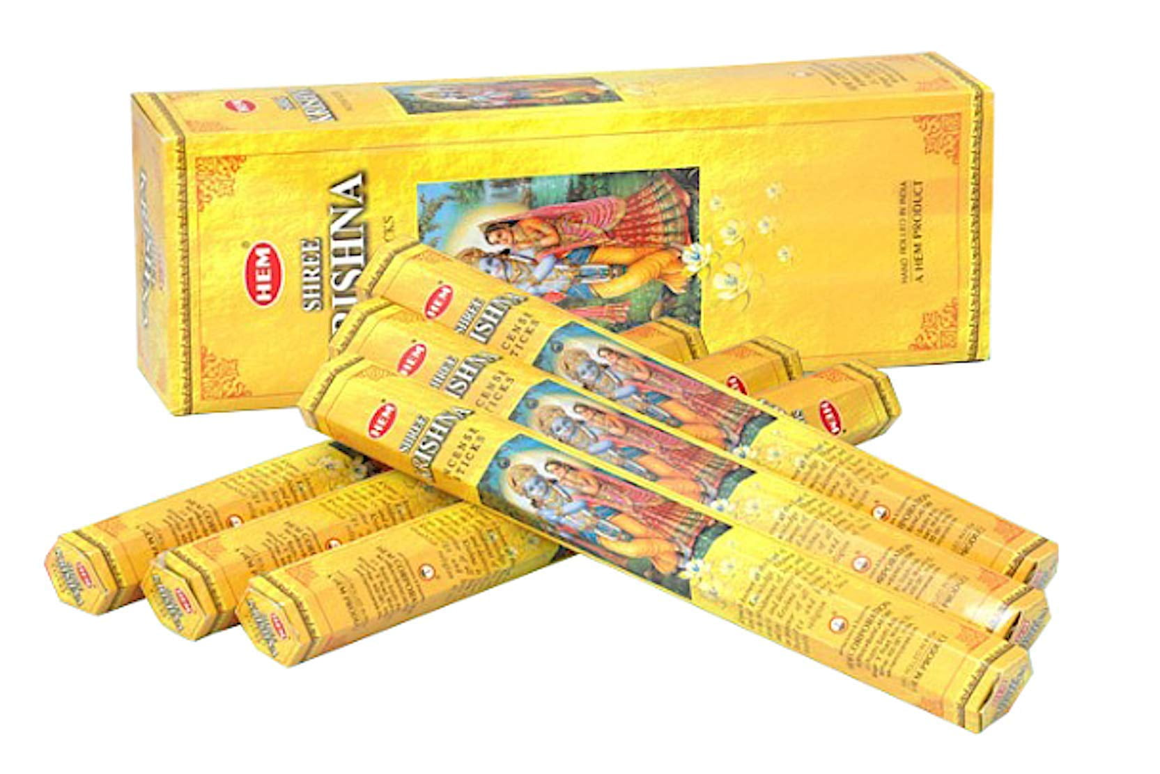 Hem Shree Krishna Incense, 120 Stick Box - Walmart.com